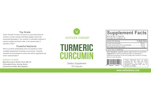 Non-GMO turmeric curcumin supplements