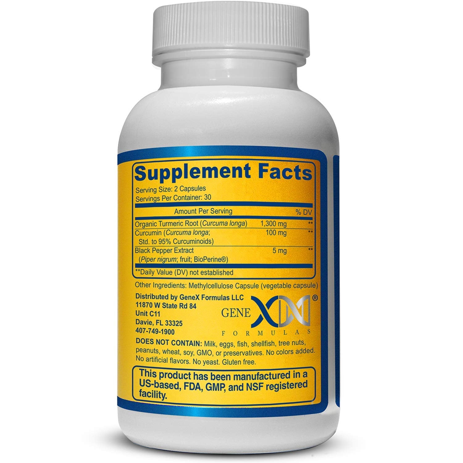 Non-GMO turmeric for daily wellness