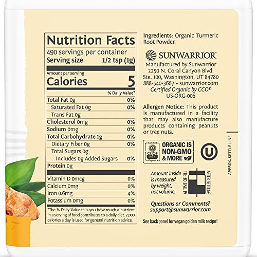 non-GMO turmeric for healthy recipes