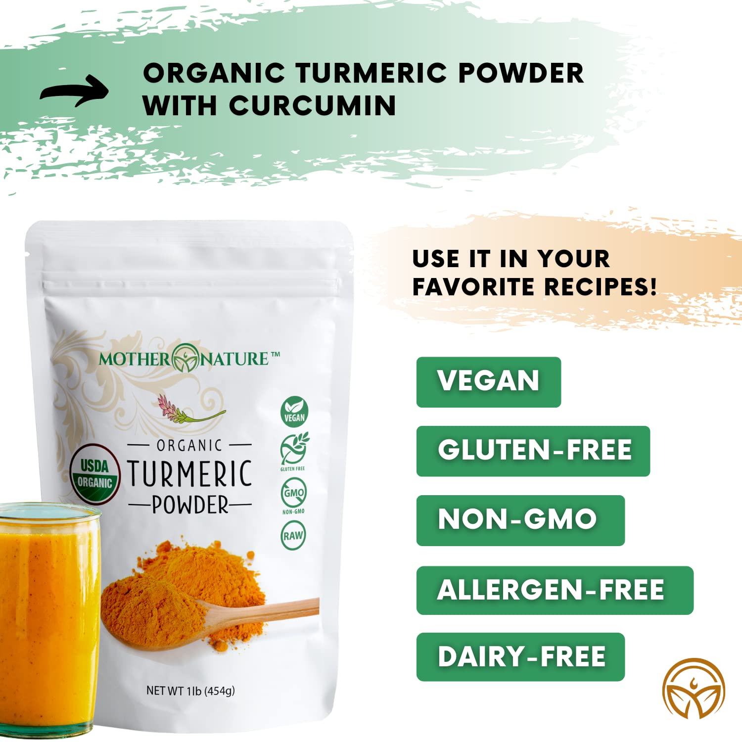 non-GMO turmeric for natural remedies