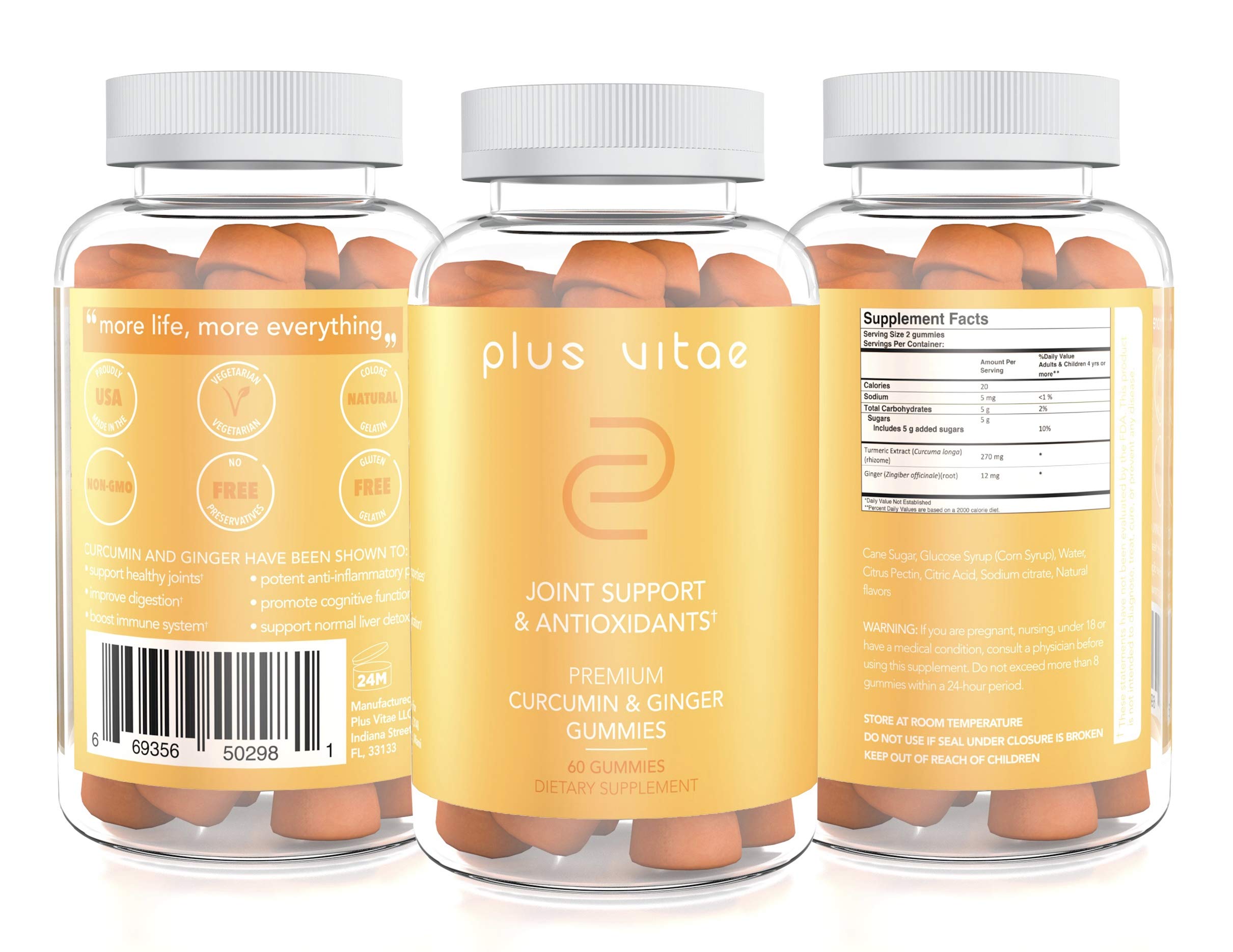 Non-GMO turmeric gummies for immunity boost