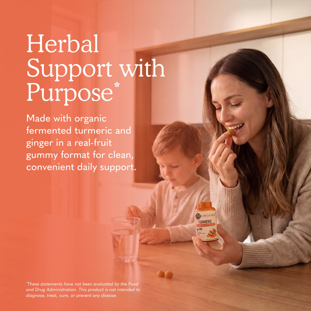 non-GMO turmeric gummies with curcumin