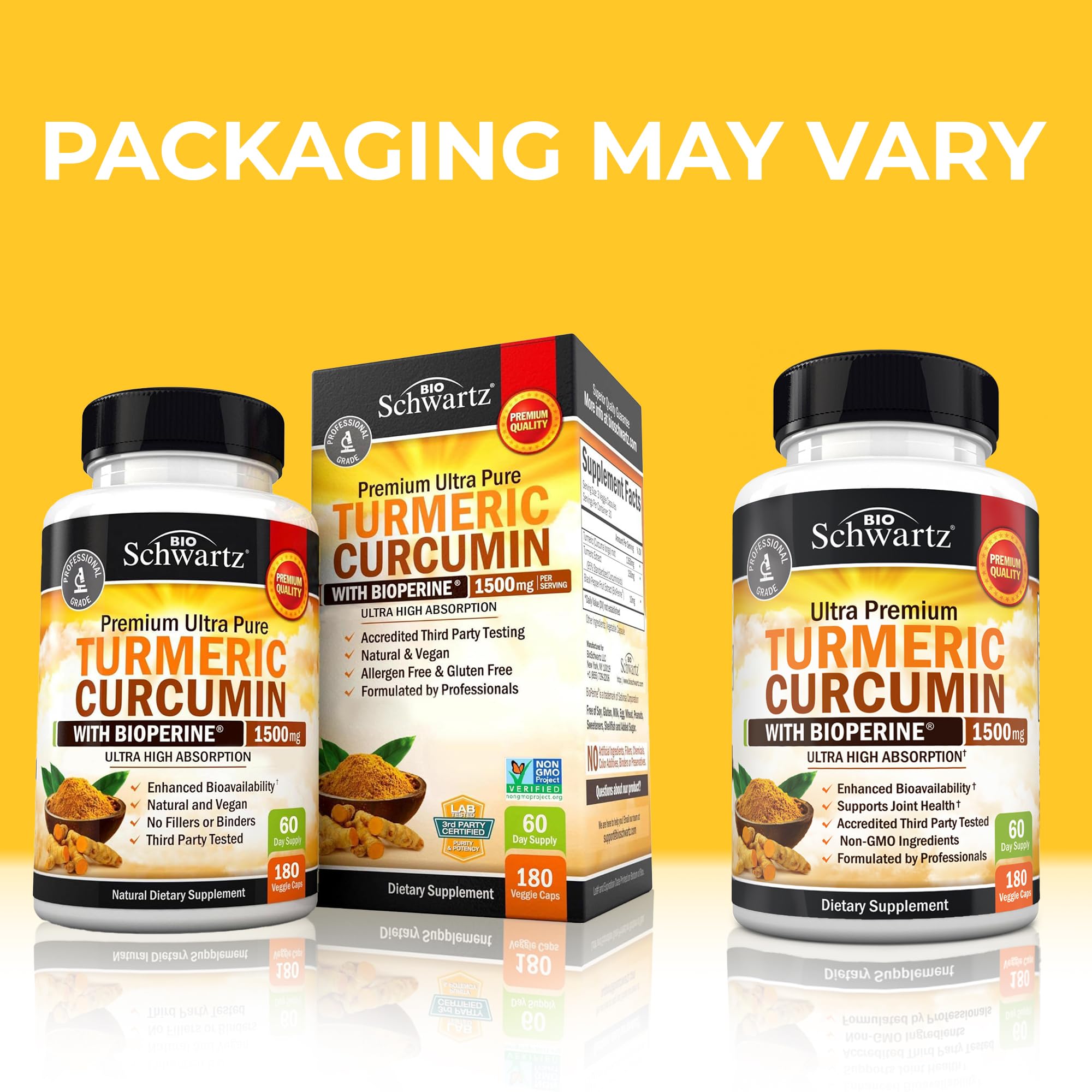 non-GMO turmeric health supplement