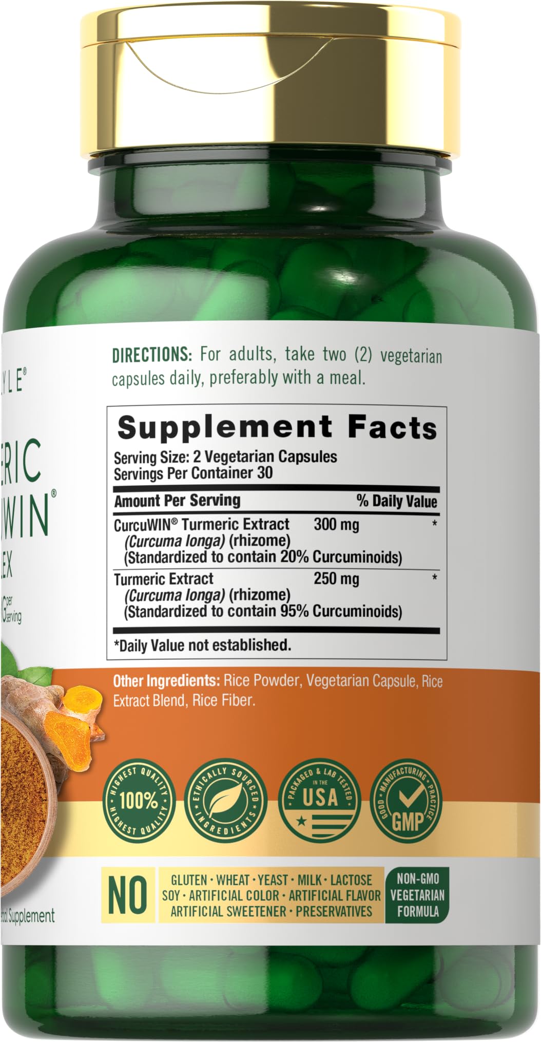 non-GMO turmeric health support