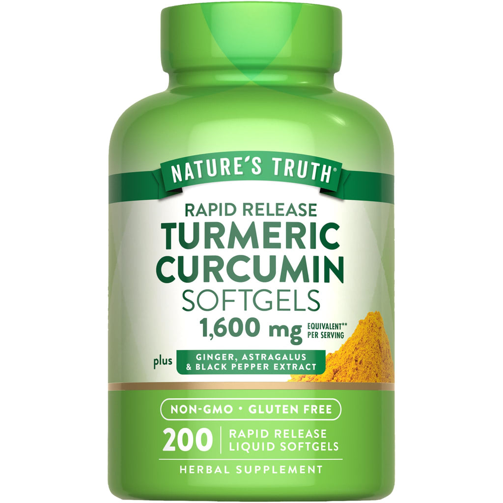 non-GMO turmeric softgels for wellness