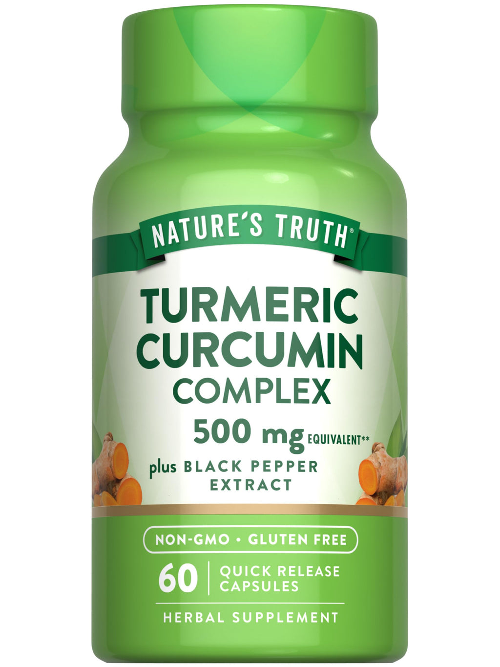 non-GMO turmeric supplement capsules