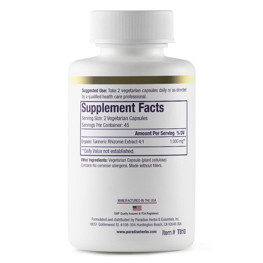 non-GMO turmeric supplement for health