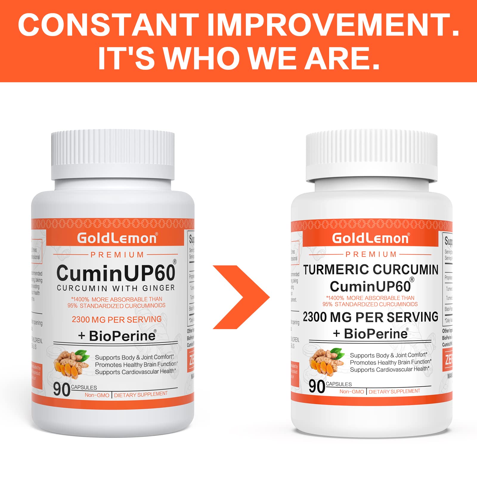 non-GMO turmeric supplement for vitality