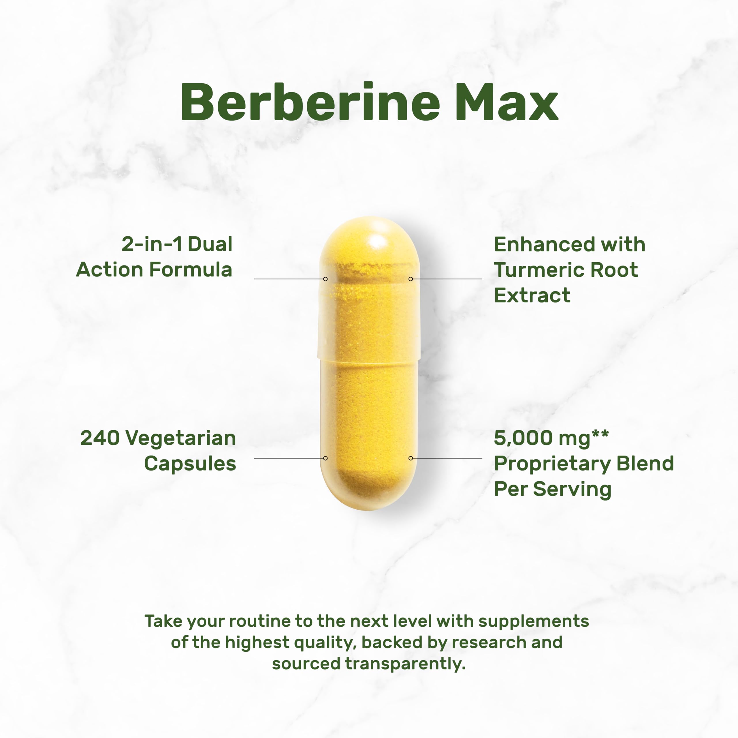 Non-GMO turmeric supplement for vitality
