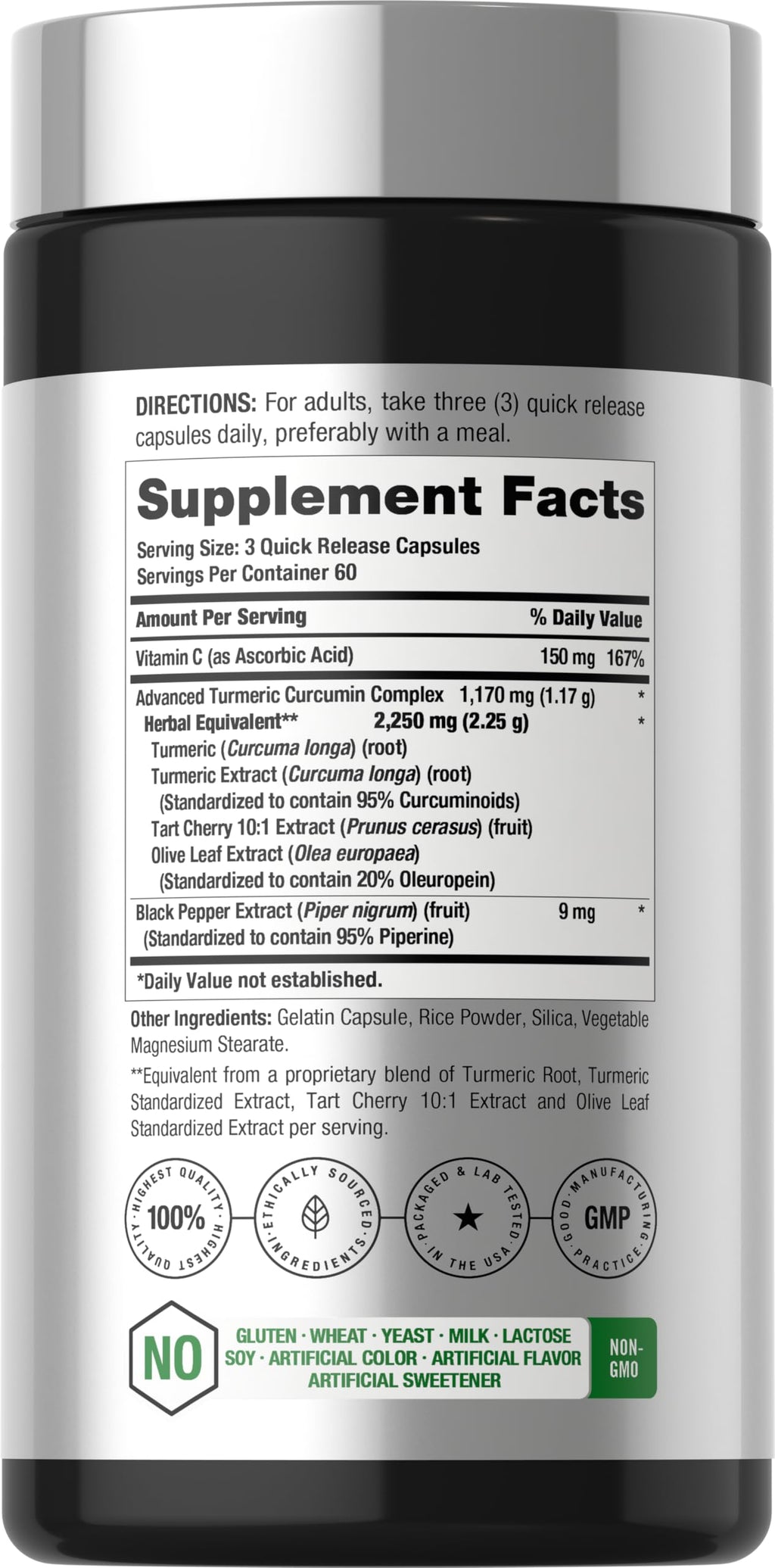 non-GMO turmeric supplement for wellness