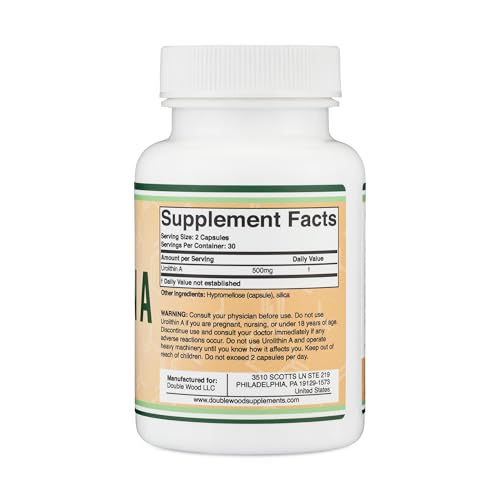 Non-GMO urolithin supplement for vitality