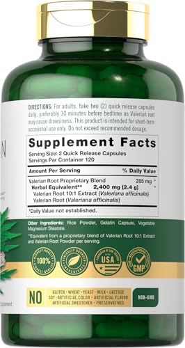 non-GMO valerian herbal formula