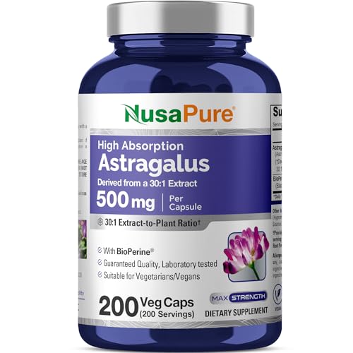 Non-GMO vegan astragalus capsules
