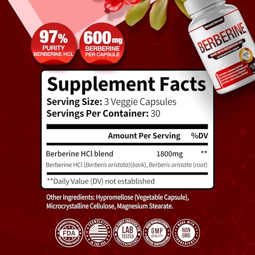 Non-GMO Vegan Berberine Supplement