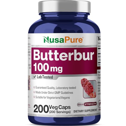Non-GMO vegan Butterbur capsules