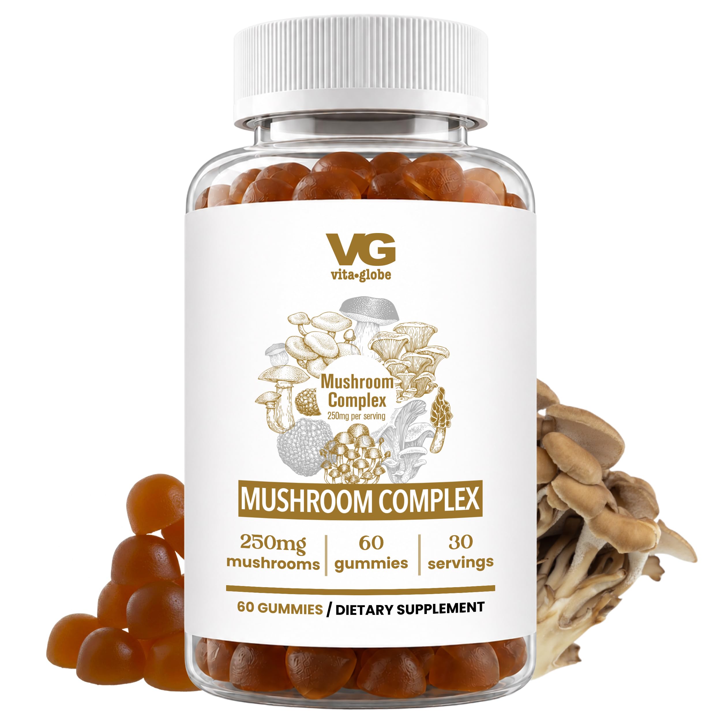 non-GMO vegan mushroom supplement