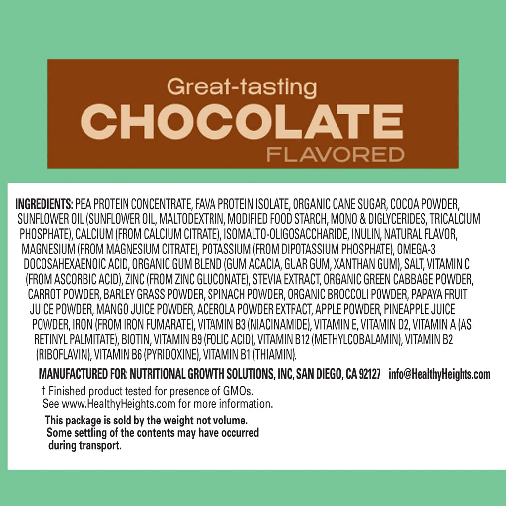 non-GMO vegan protein for children