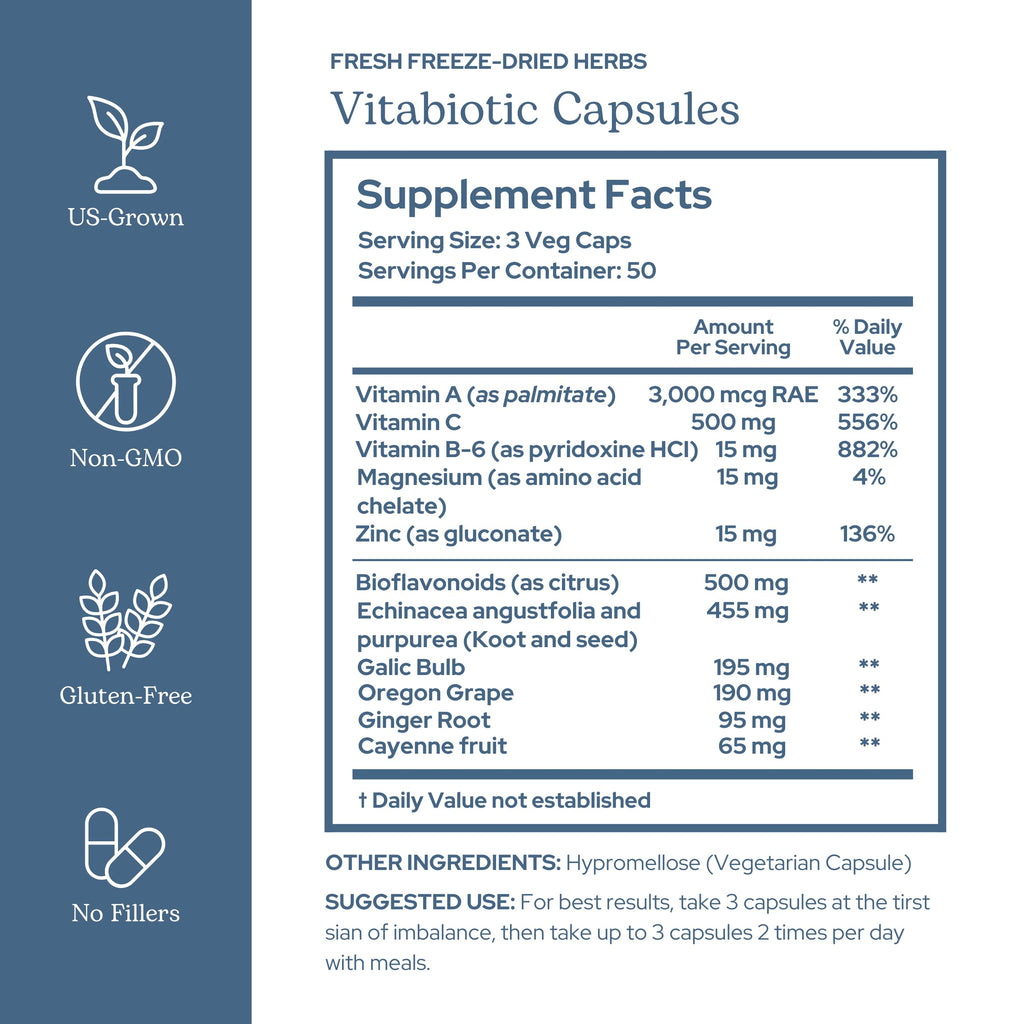 non-GMO vegan vitamin capsules