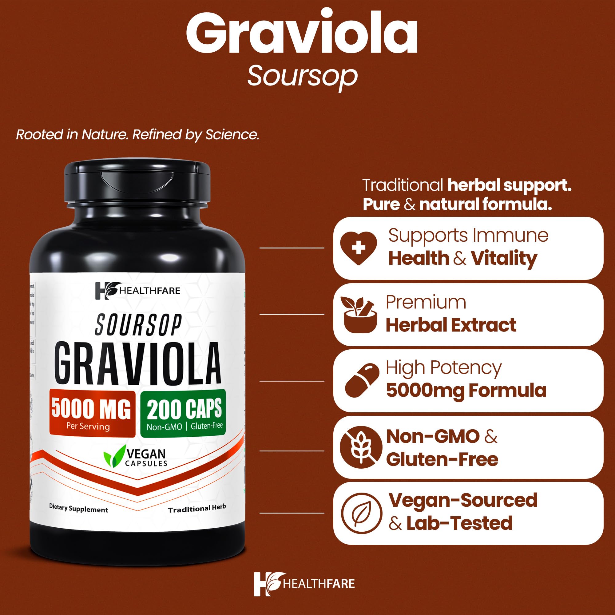 Non-GMO vegan vitamin capsules