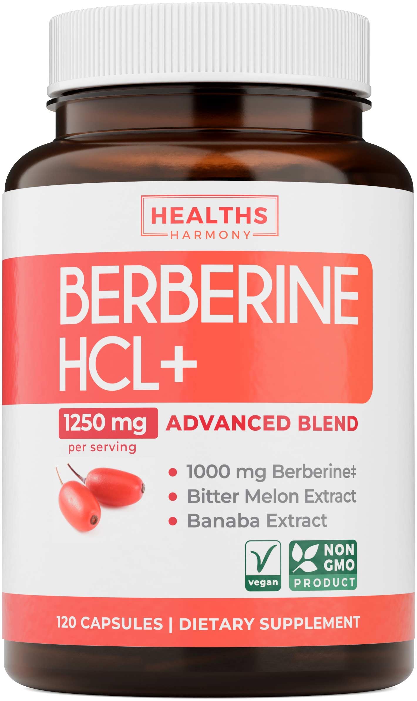 Non-GMO vegetarian berberine supplement benefits