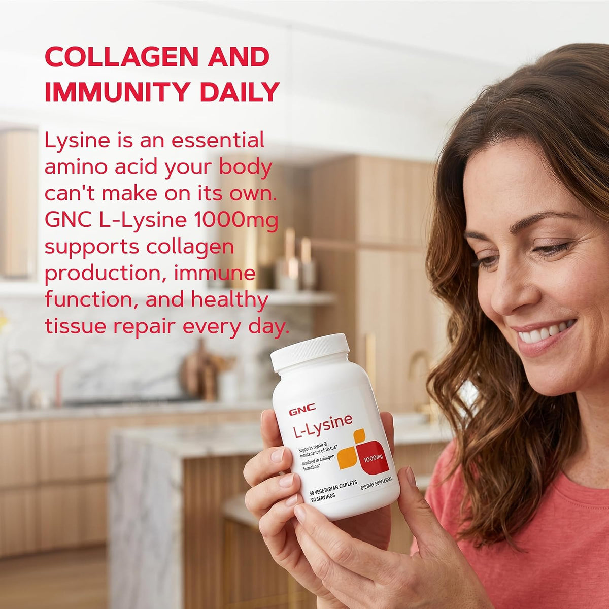 Non-GMO vegetarian L-Lysine formula