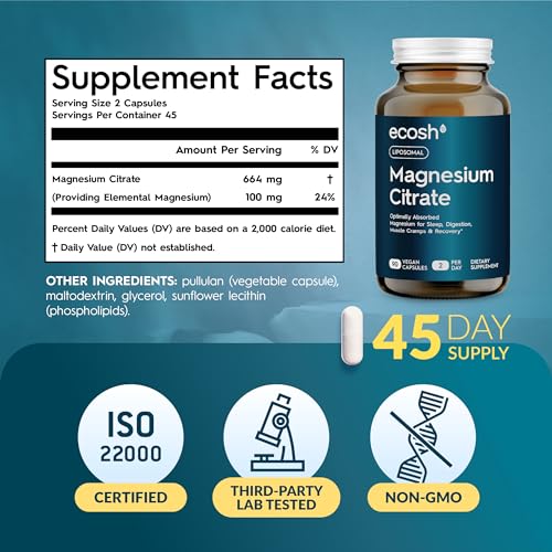 non-GMO vegetarian magnesium capsules