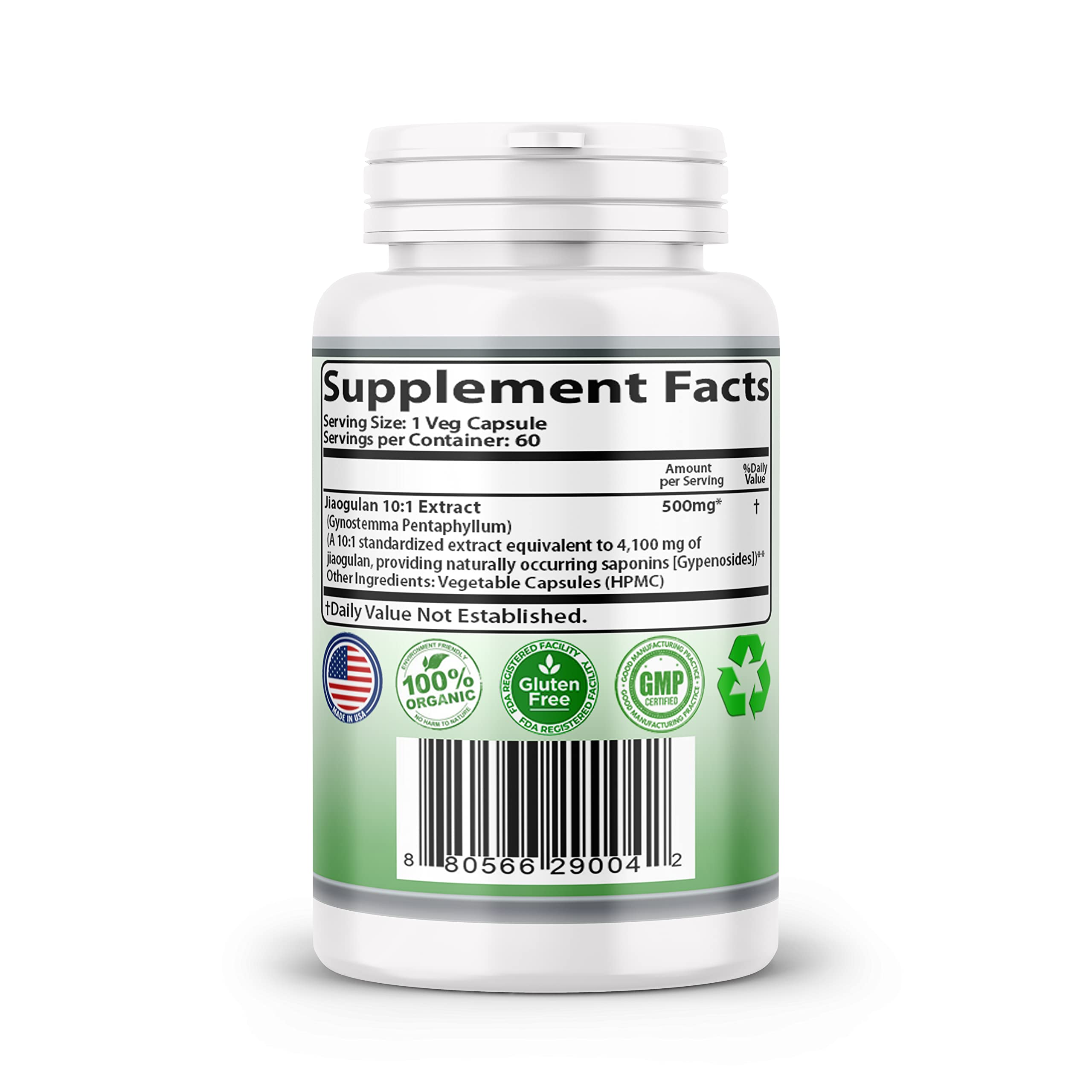 Non-GMO veggie capsules for health