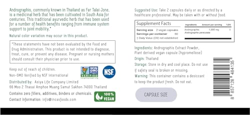 non-GMO verified herbal supplement