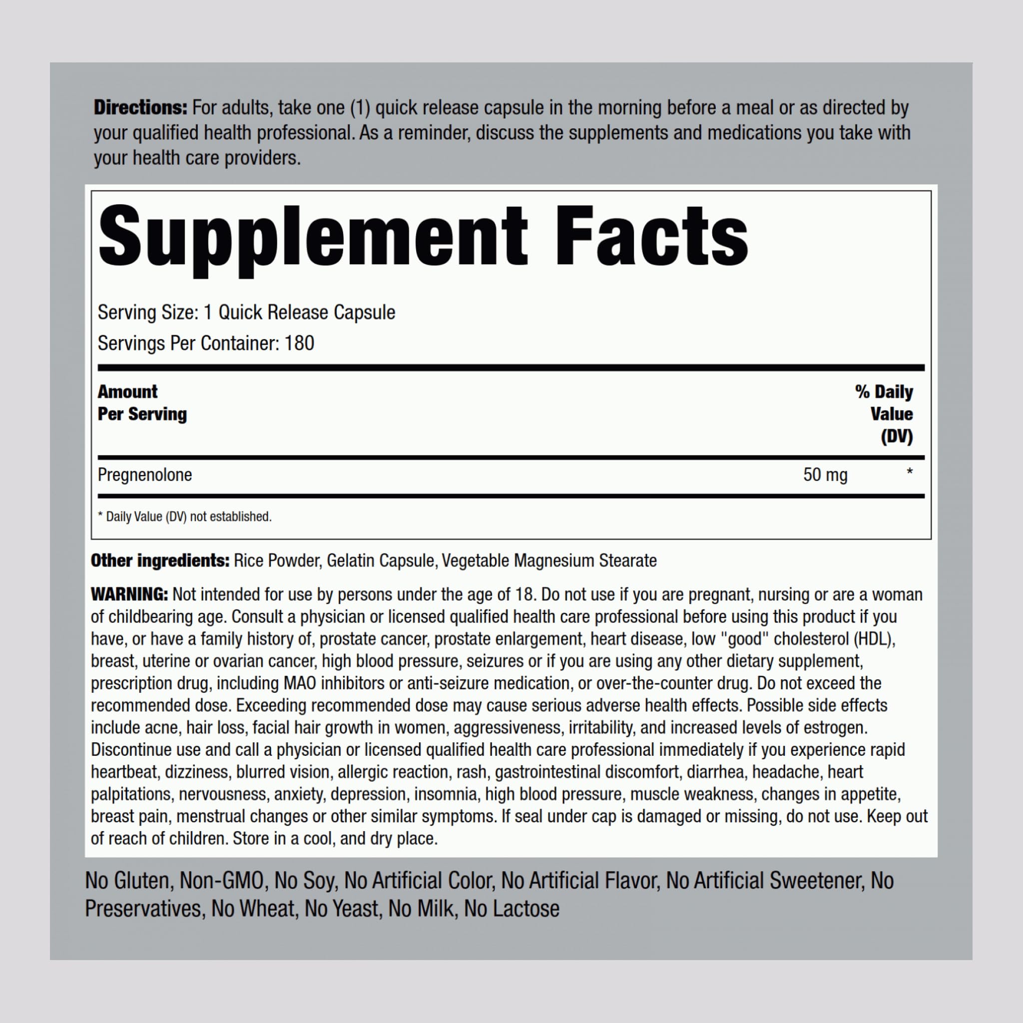 Non-GMO vitamin and mineral blend