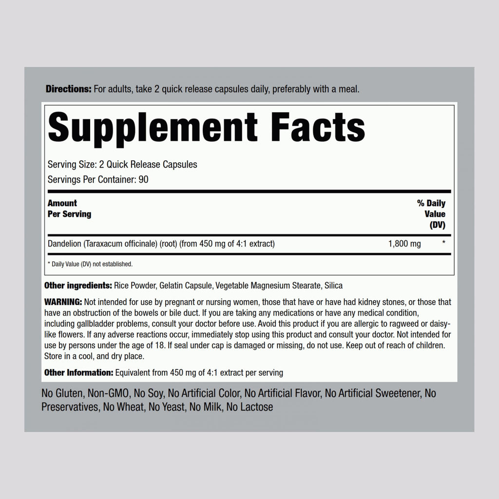 non-GMO vitamin and mineral blend