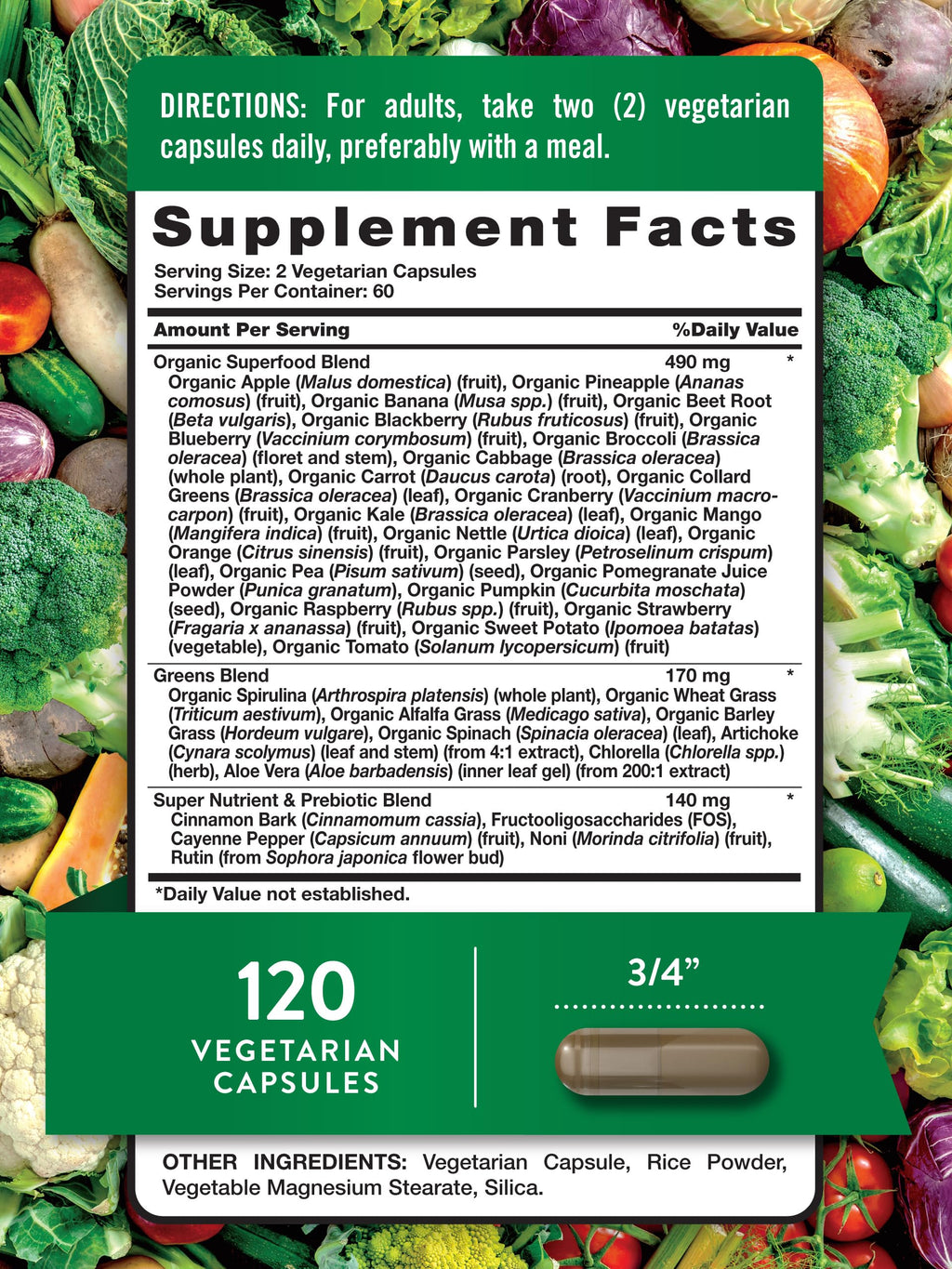 non-GMO vitamin and mineral formula