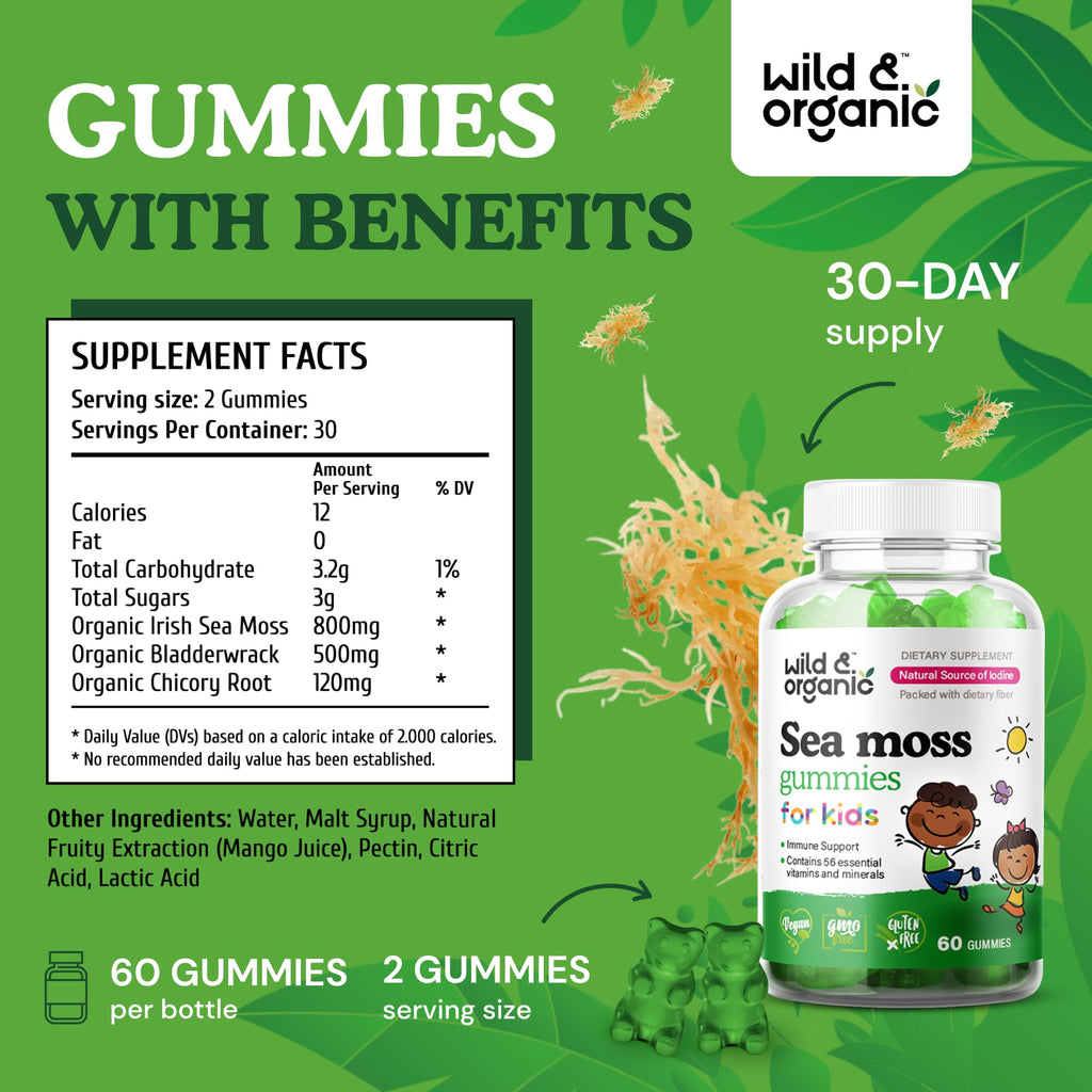 Non-GMO vitamin and mineral gummies