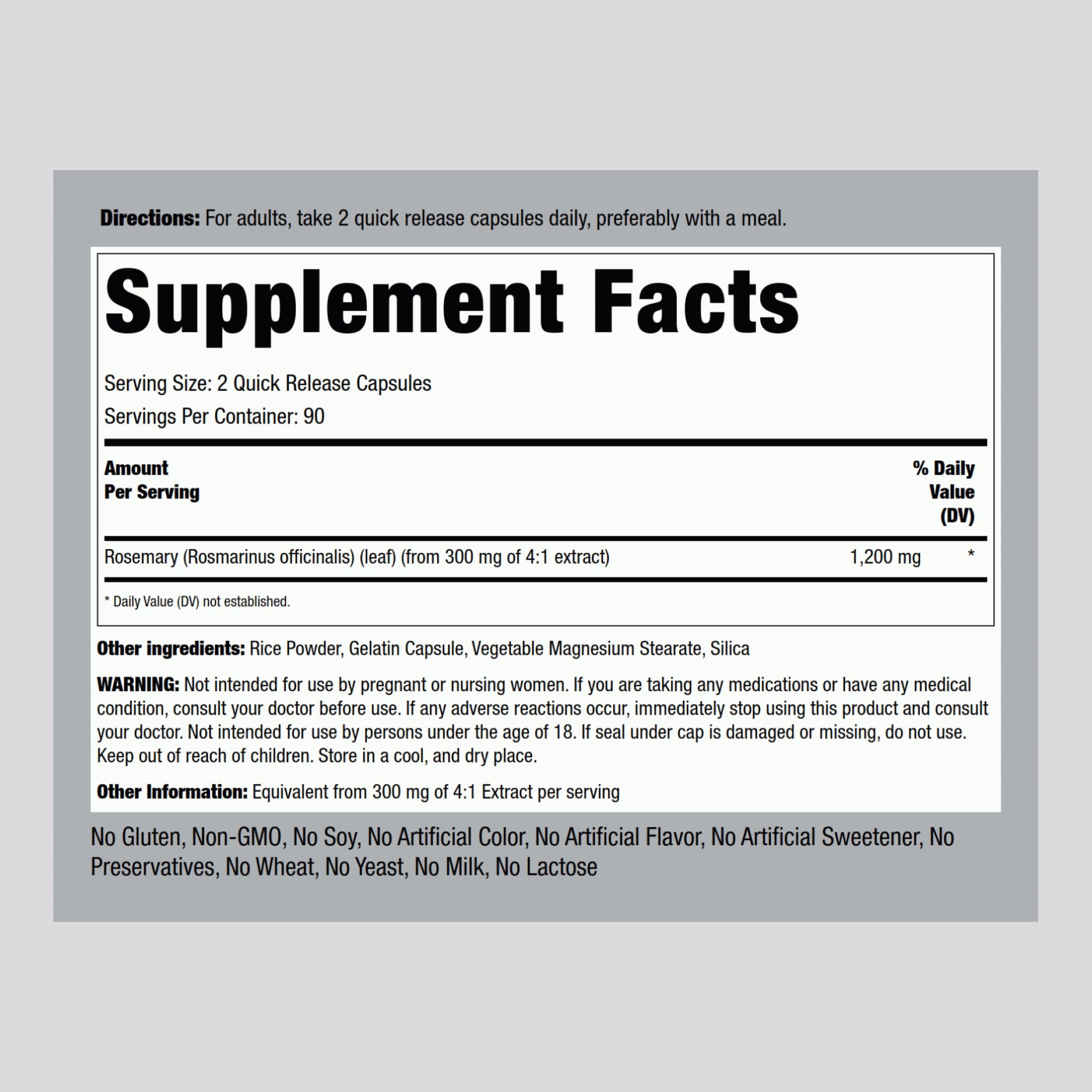 non-GMO vitamin and mineral support