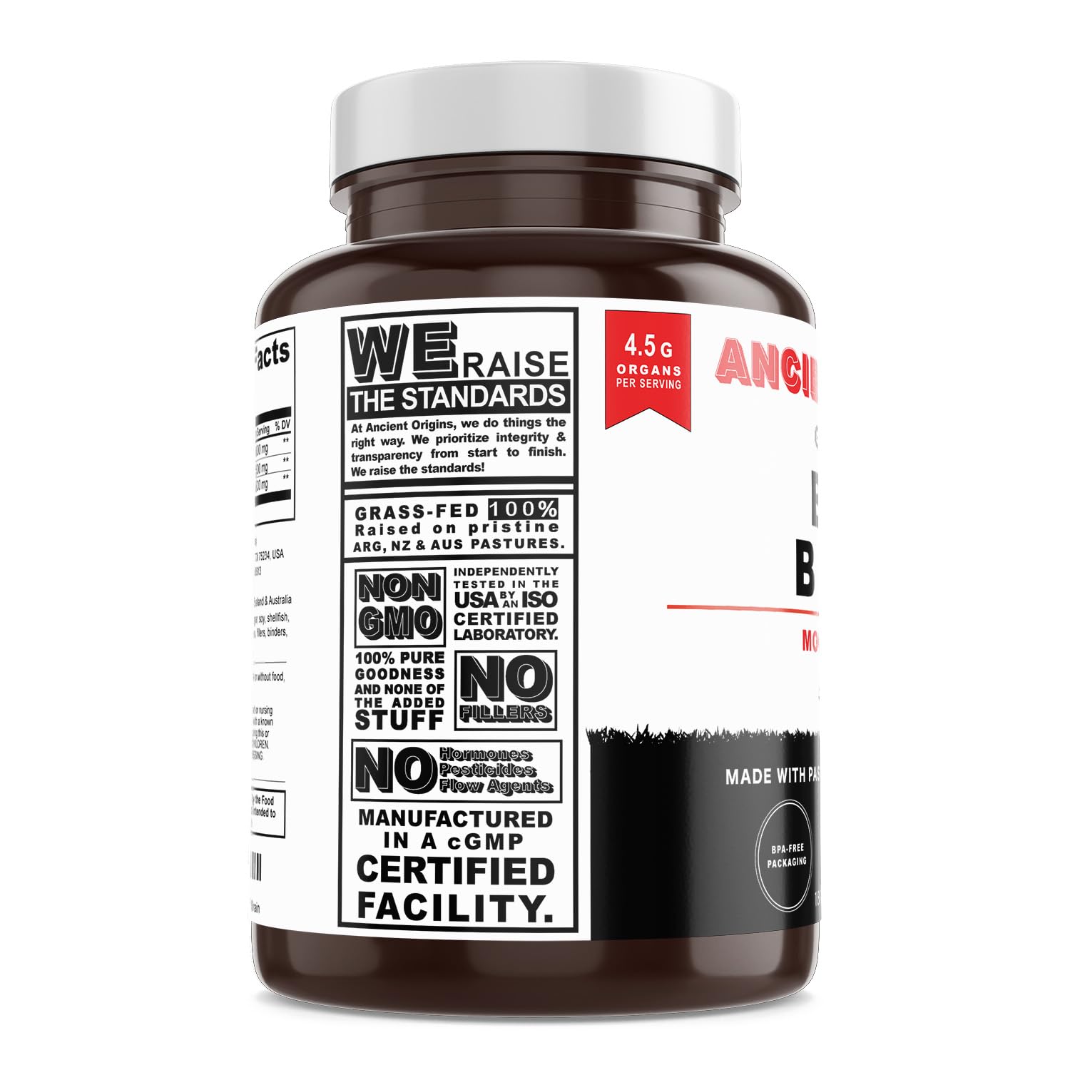 Non-GMO vitamins for brain function