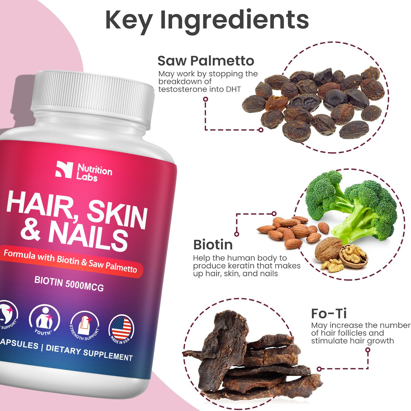 non-GMO vitamins for skin and nails