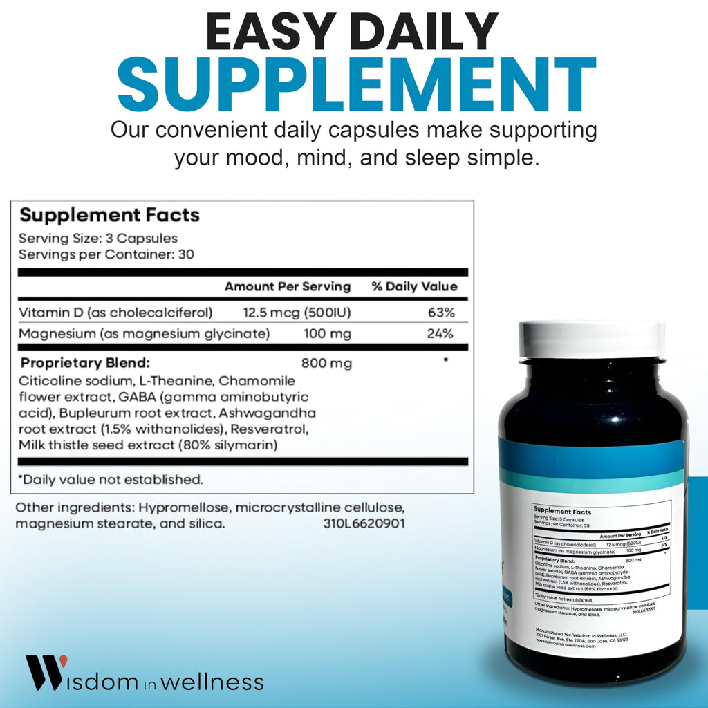 non-GMO wellness supplements for mood