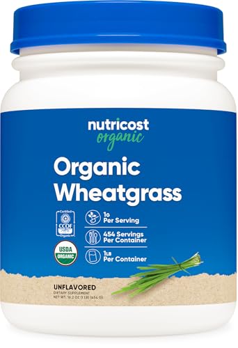 Non-GMO wheatgrass superfood supplement