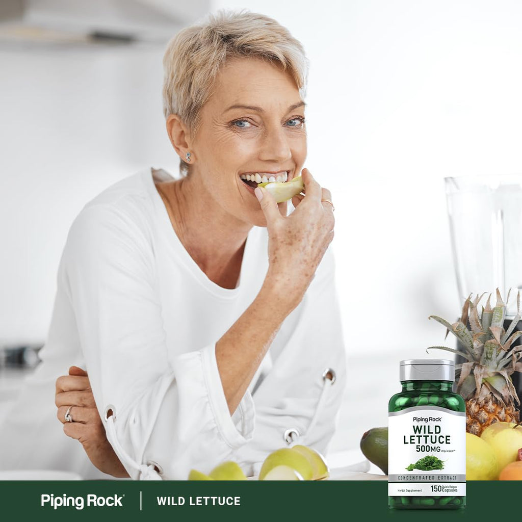 non-GMO wild lettuce capsules