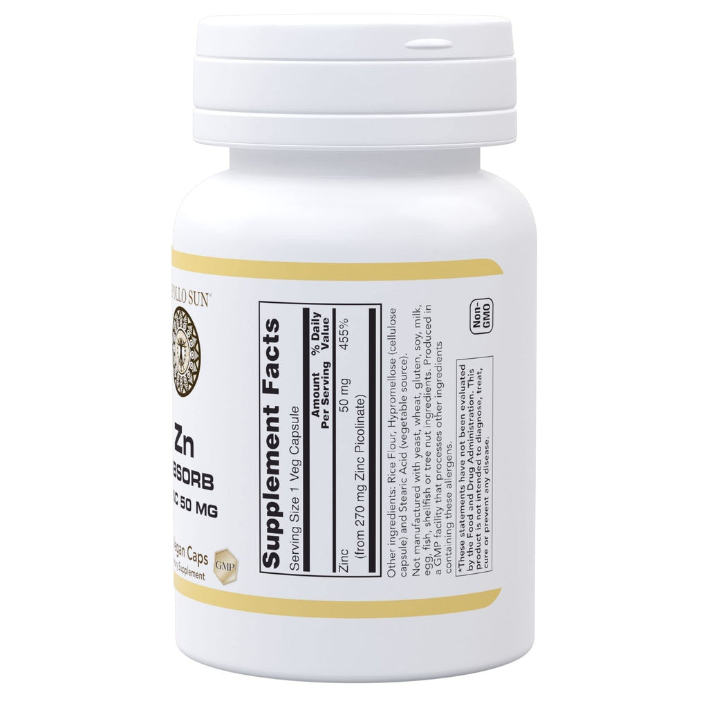 non-GMO zinc dietary supplement
