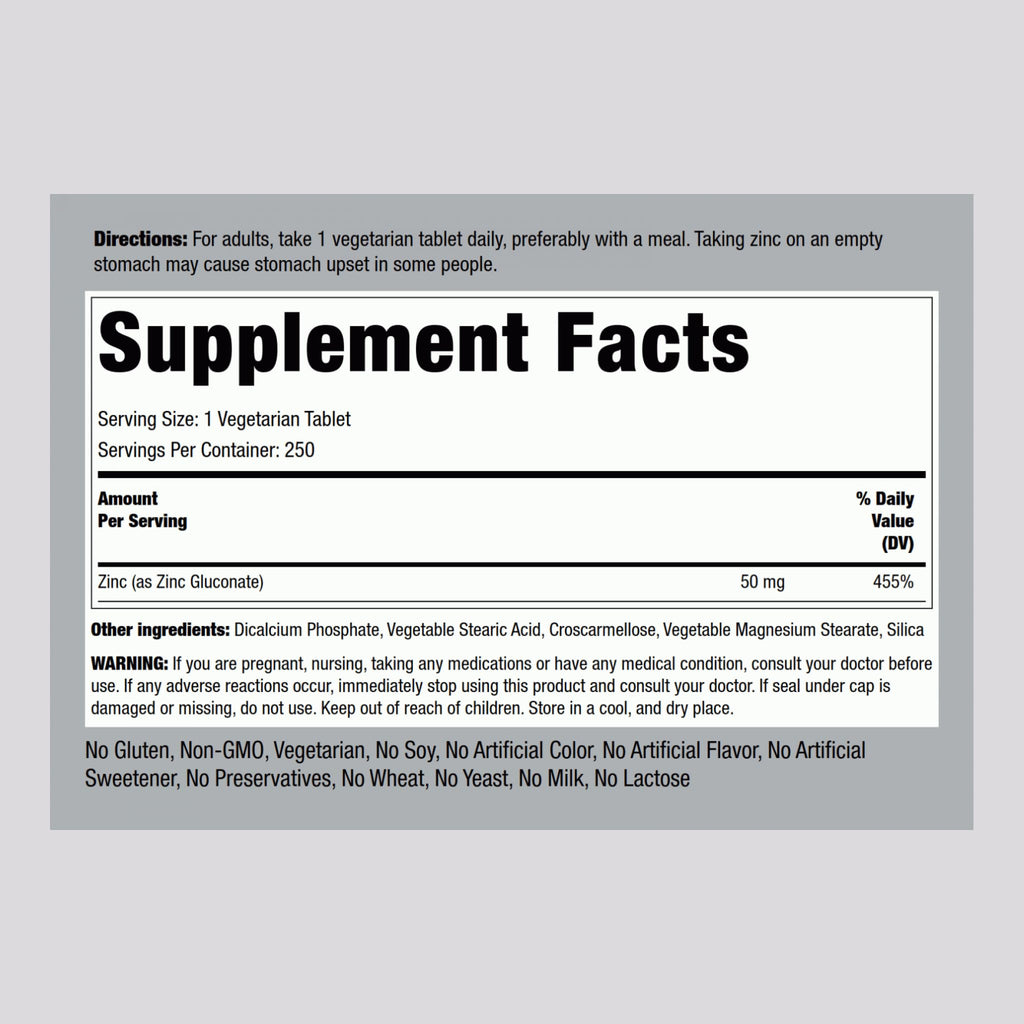 Non-GMO zinc for health