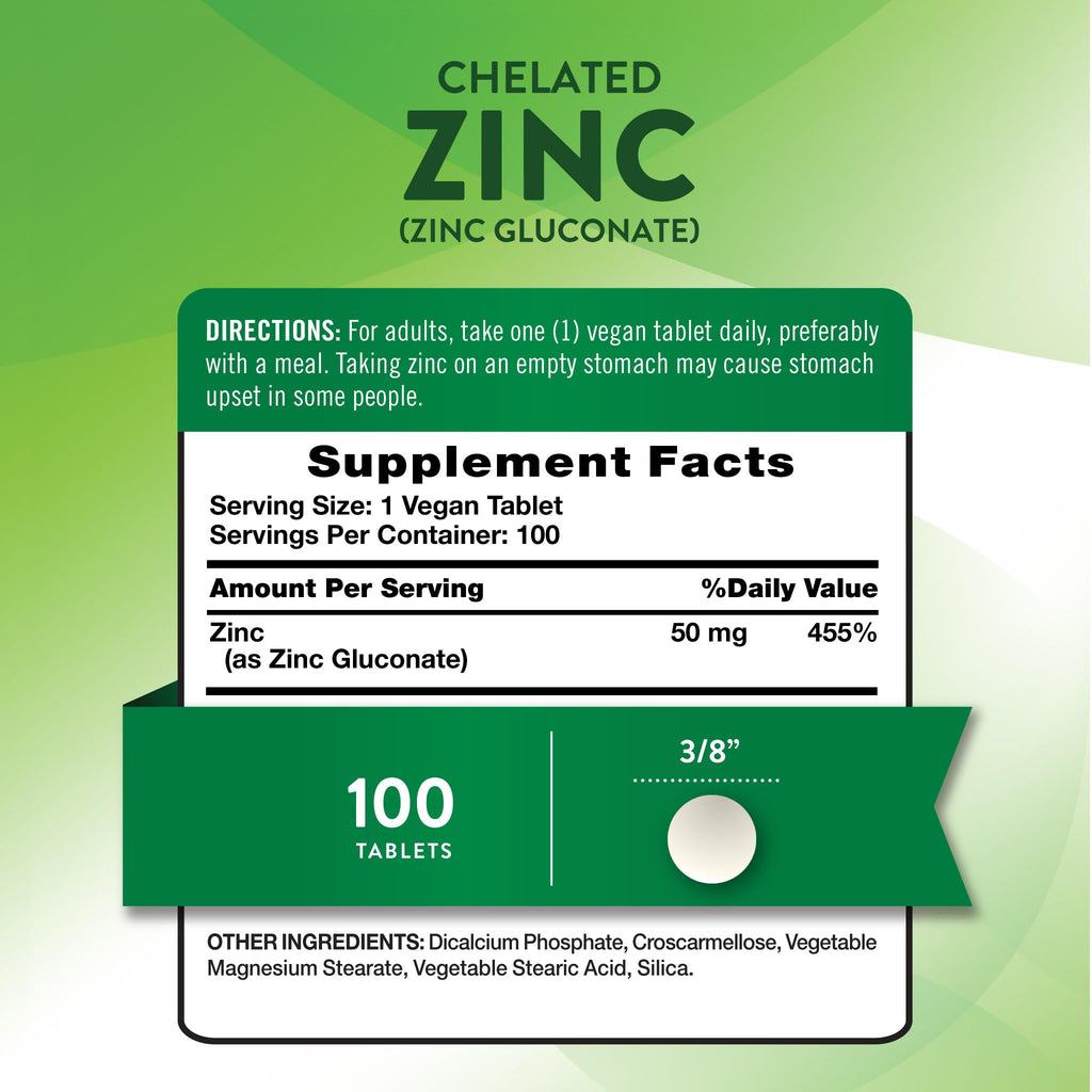 Non-GMO zinc for overall wellness