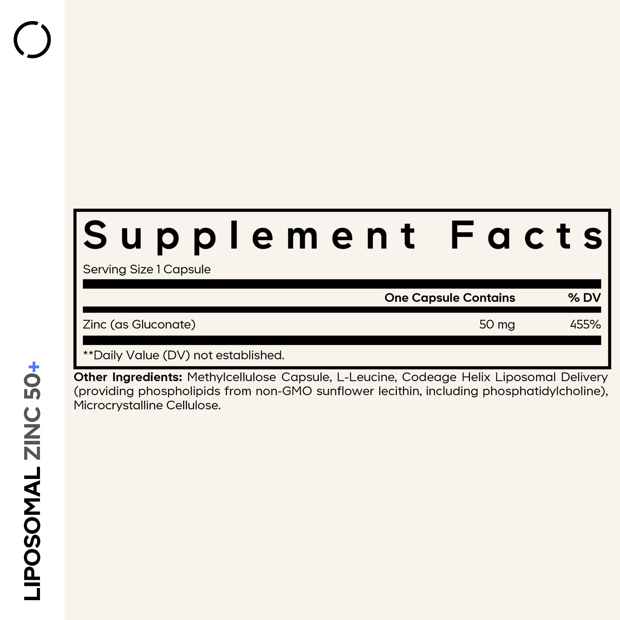 Non-GMO zinc gluconate for health