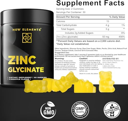 non-GMO zinc gummies for health