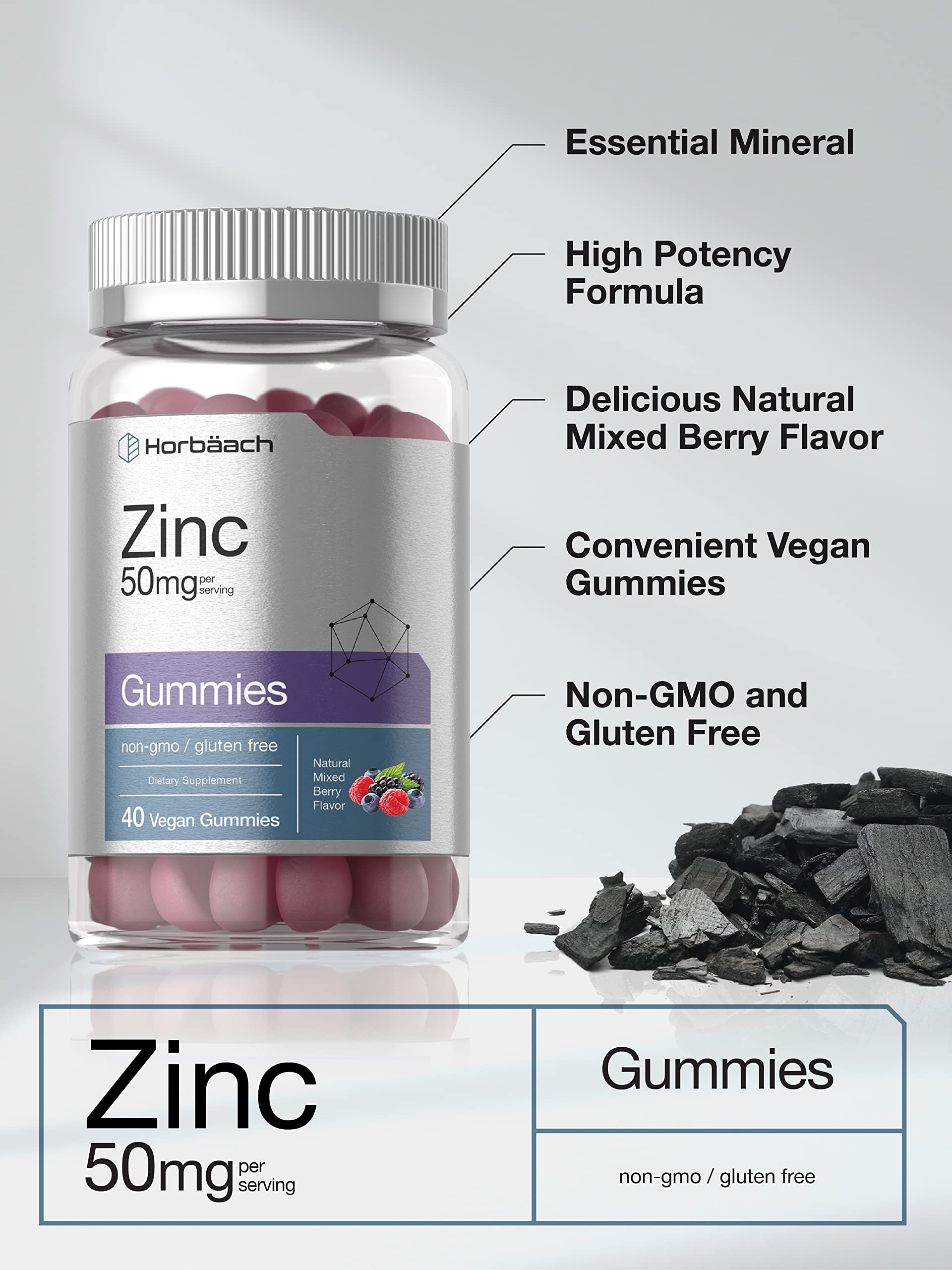 non-GMO zinc gummies for wellness