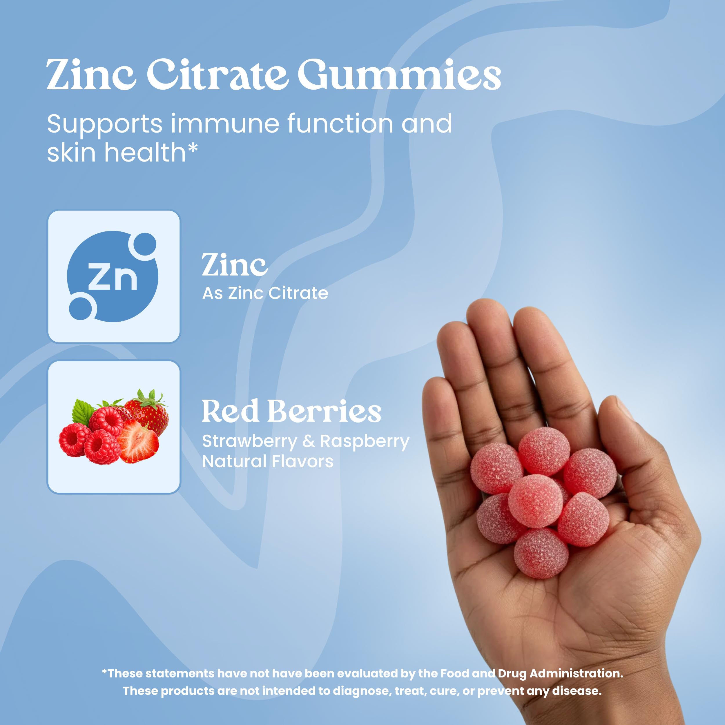 non-GMO zinc gummies for wellness