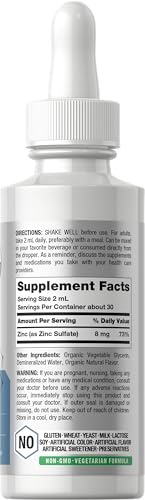 non-GMO zinc liquid for immunity