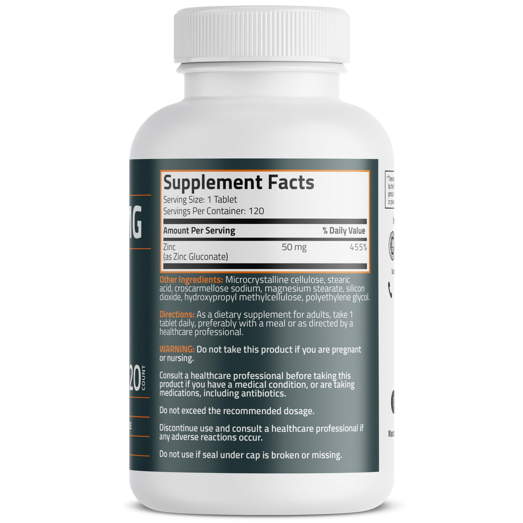 non-GMO zinc tablets for wellness
