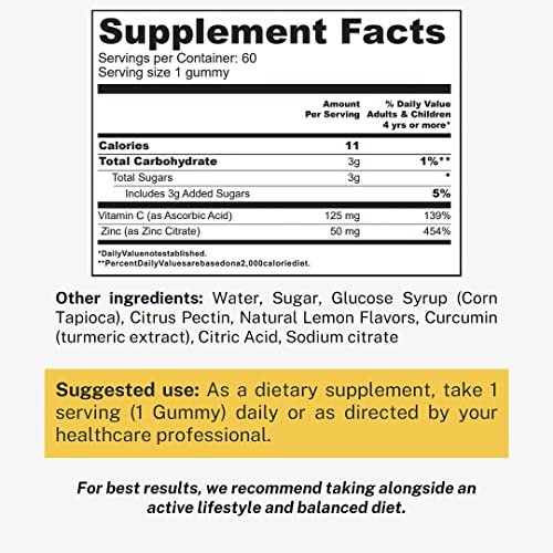 non-GMO zinc vitamin gummies
