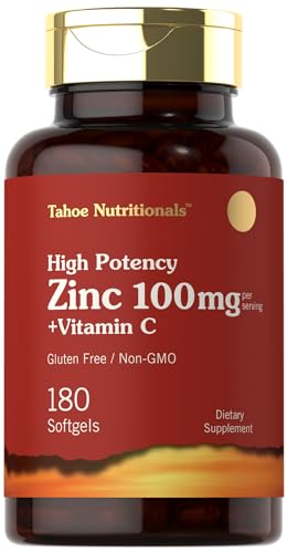 Non-GMO zinc vitamin softgels