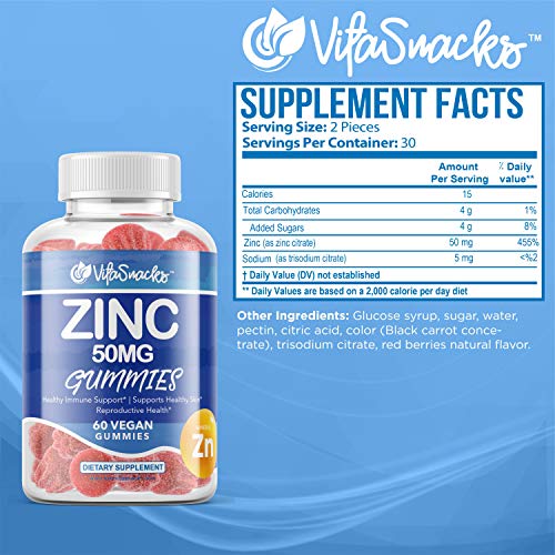 non-GMO zinc vitamins for adults
